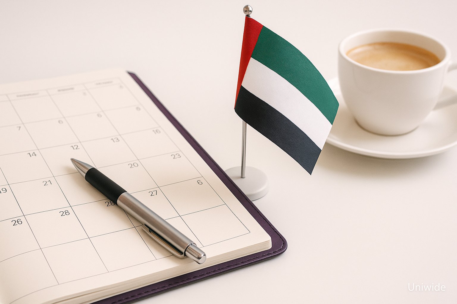Weekends and Public Holidays in the UAE in 2026 | Uniwide